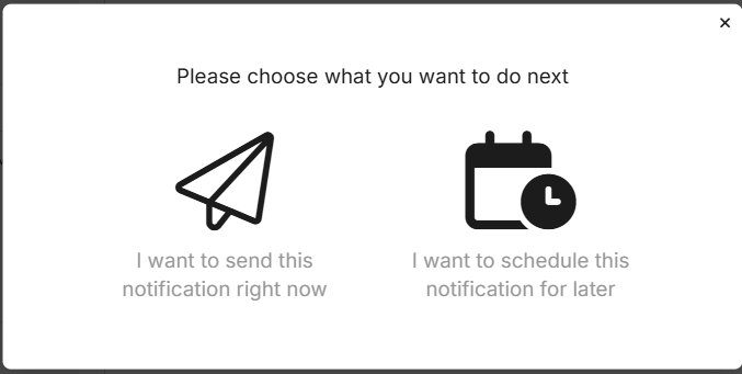 Notifications Features and Set Up