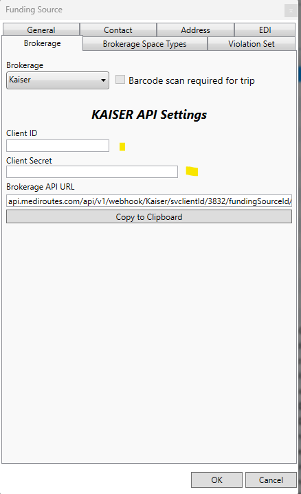 Kaiser / Vectorcare API Set Up Process