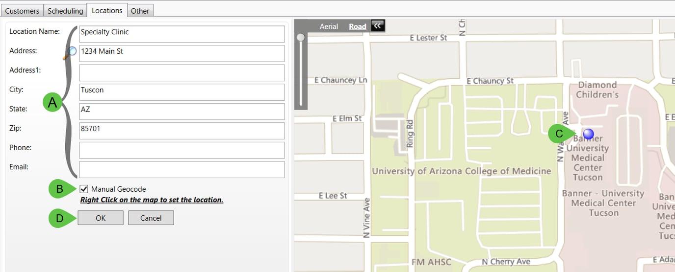 Address Not Geocoding, and Manually Geocoding