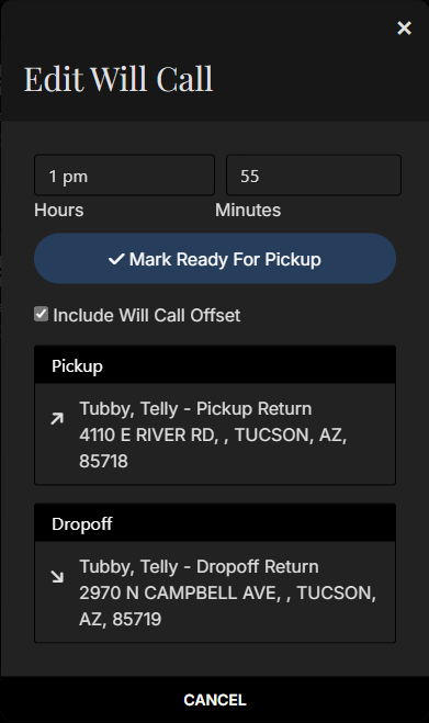MediRoutes Online Dispatch Dashboard