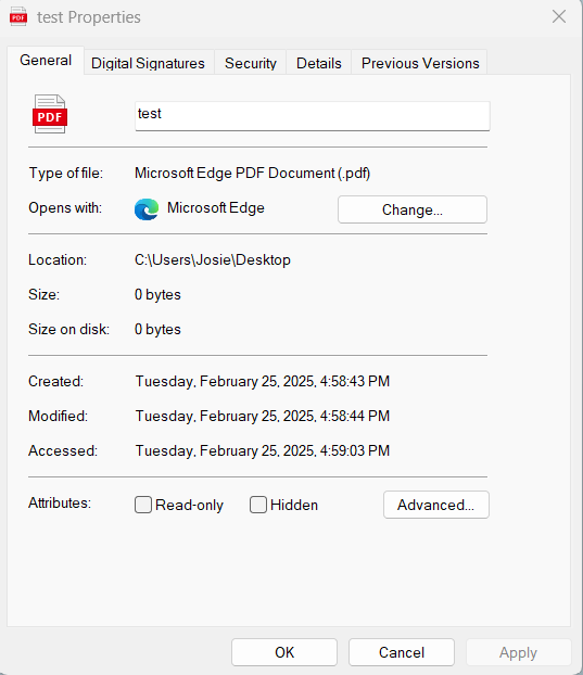 Can't open a pdf report generated by MediRoutes (PDF file is 0 bytes in ...