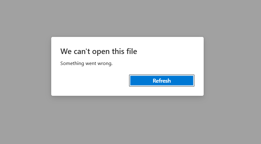 Can't open a pdf report generated by MediRoutes (PDF file is 0 bytes in ...